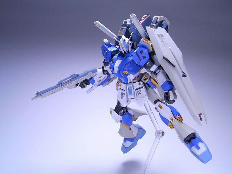 GUNDAM GUY: HGUC 1/144 RX-94 ν (nu) Gundam Mass Production - Customized ...