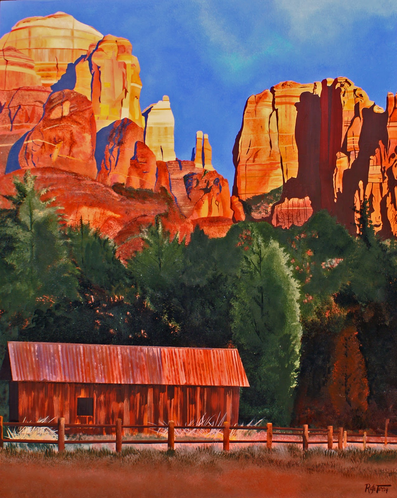 Contemporary Southwest Landscapes and Flowers