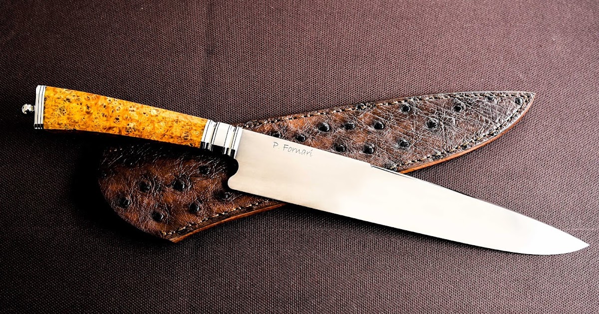 Cutelaria P.Fornari: Faca gaúcha oitavada