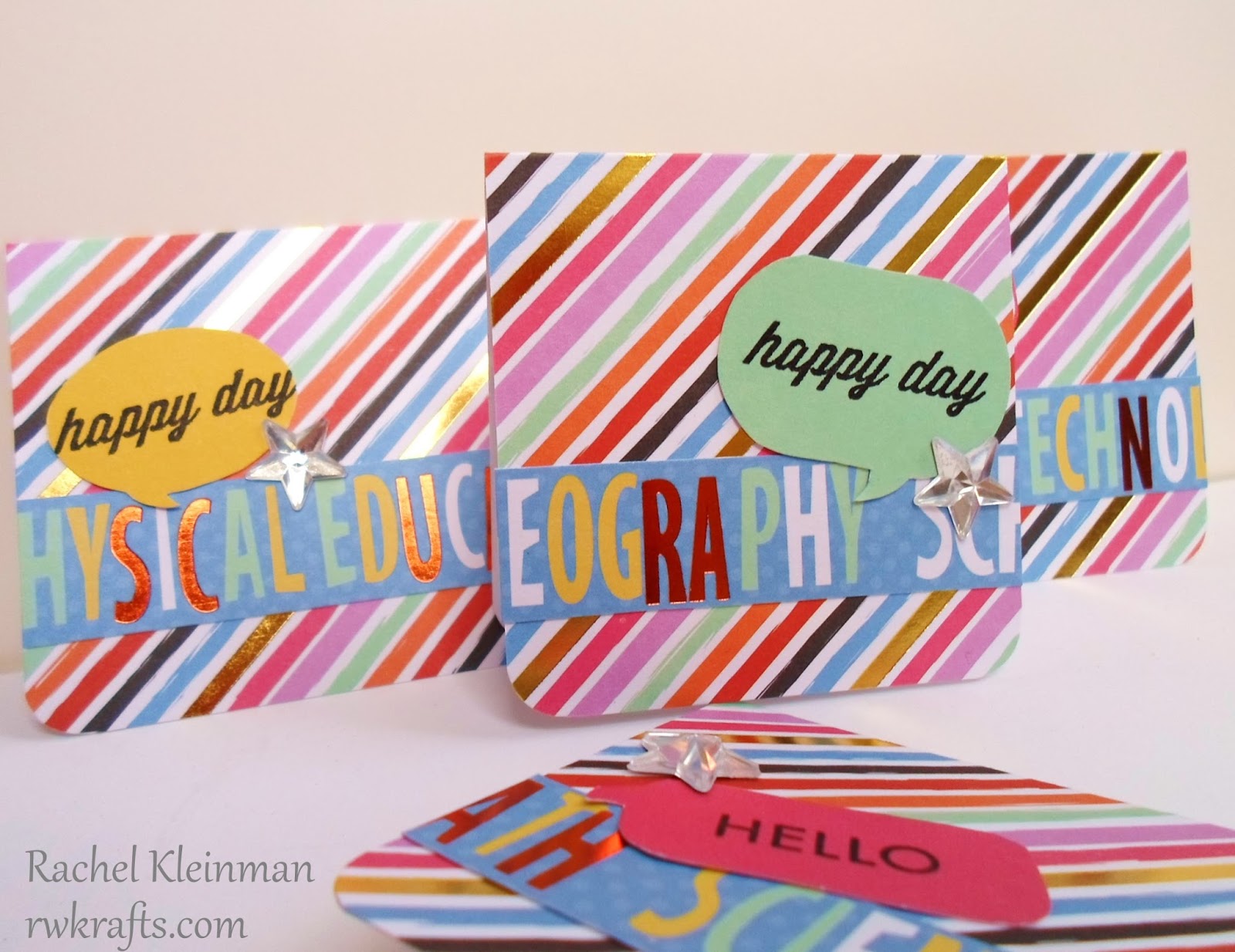 RWKrafts: Back to School, Back to School