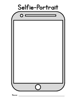 The Chalk: Back to School "Selfie-Portraits"