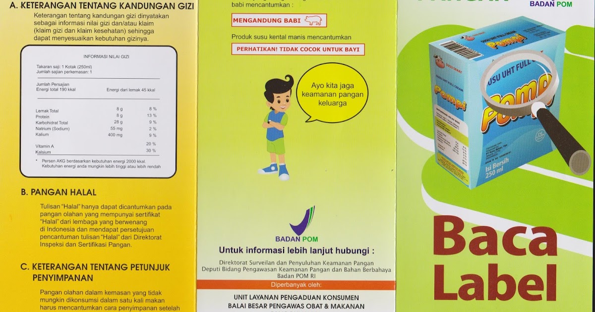 BBPOM di YOGYAKARTA: Baca Label Sebelum Membeli