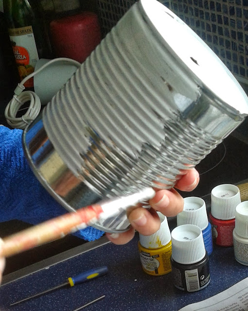 dimitrART: DIY tin can light project