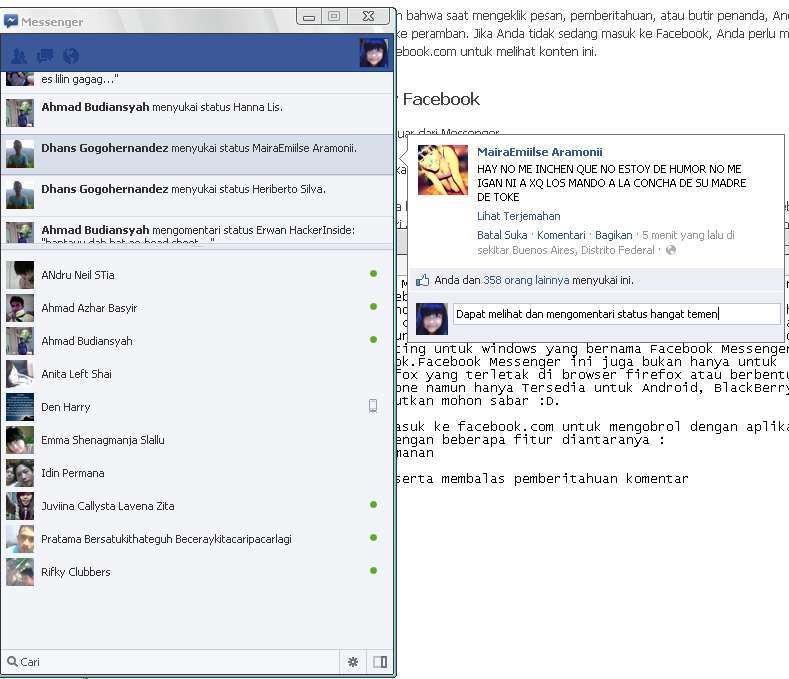 åÐïê Ð'£rO§T™: Facebook Meluncurkan Aplikasi Facebook Messenger | Kedengarannya baru nih! Ada ...