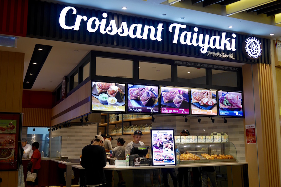 Pavilion KL - Gindaco Takoyaki & Croissant Taiyaki
