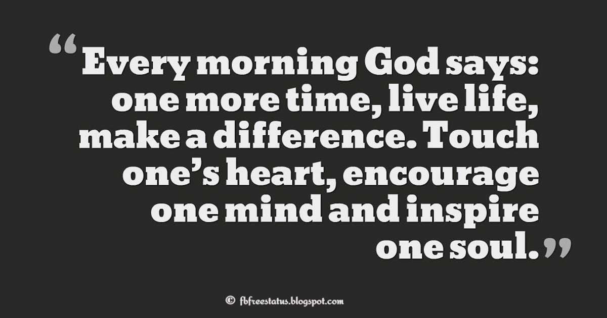 Inspirational Sunday Morning Quotes and Images