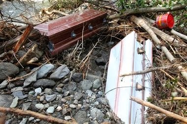 Floating Caskets: When Cemeteries Flood