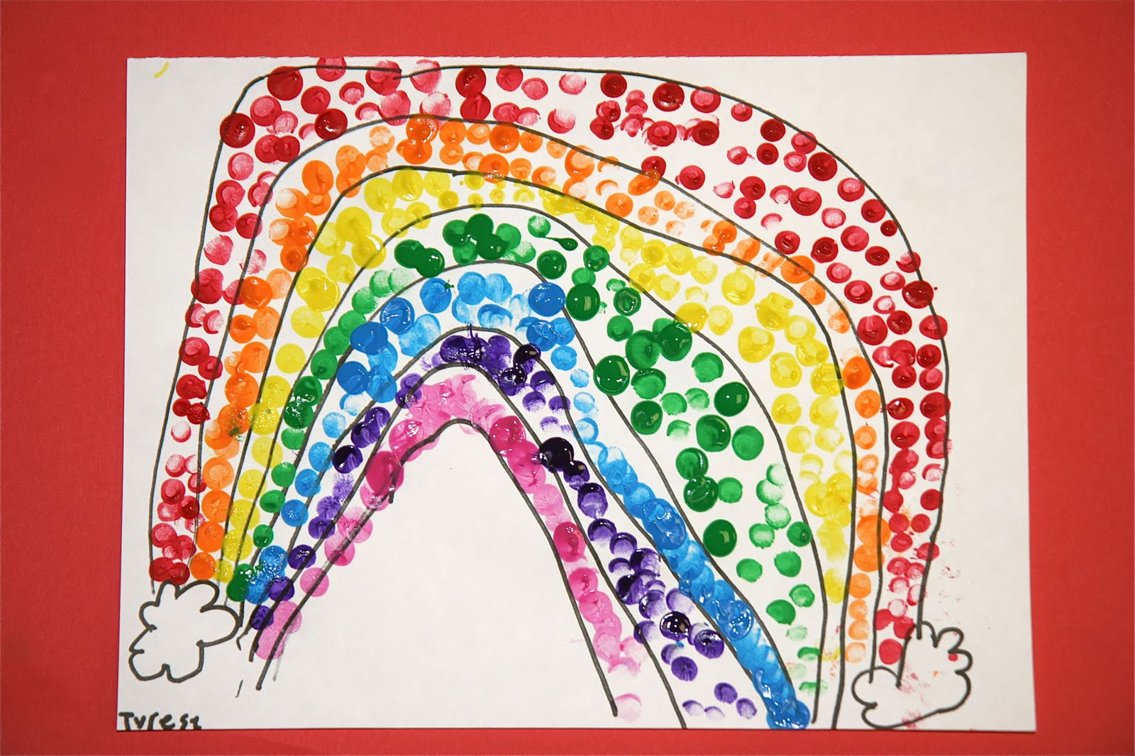 Splish Splash Splatter: Rainbow Finger Painting