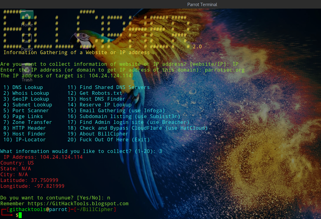 GitHub - 84KaliPleXon3/BillCipher