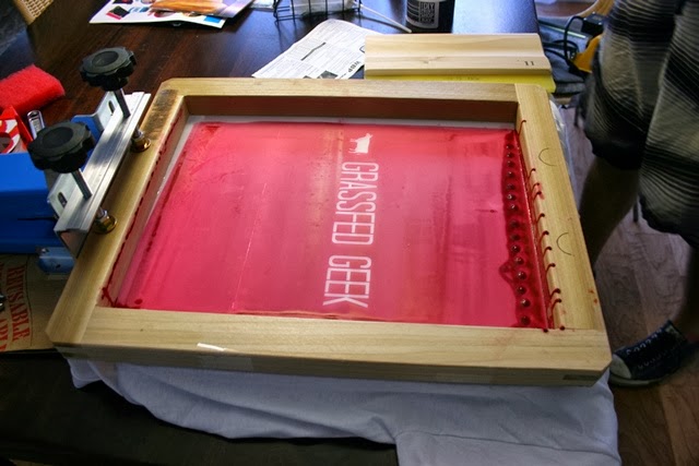 A killer DIY project: We screen-printed our own tees!!! / Create / Enjoy