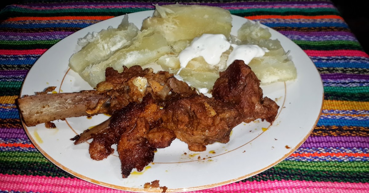 LAS RECETAS DE MI ABUELA: CERDO CON YUCA