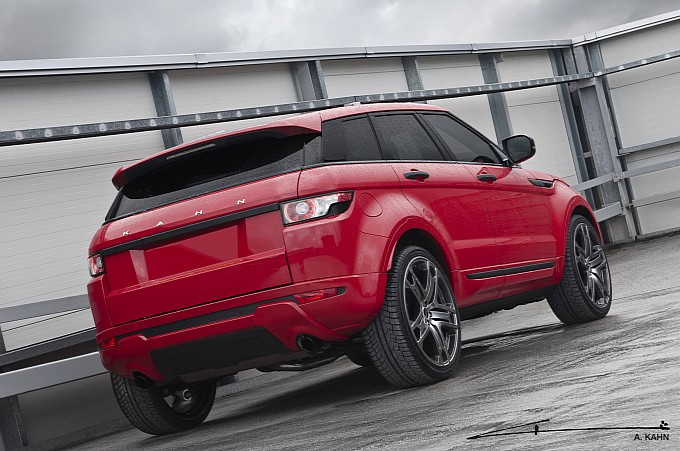 Range Rover Evoque Red Color From Kahn ~ Automotive Hots