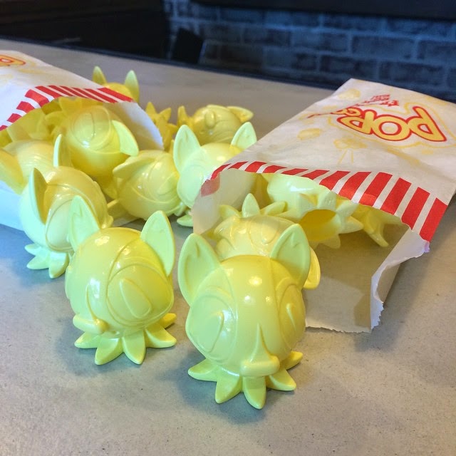 The Blot Says...: 3DRetro Instagram Exclusive “Popcorn Yellow” Octopup ...