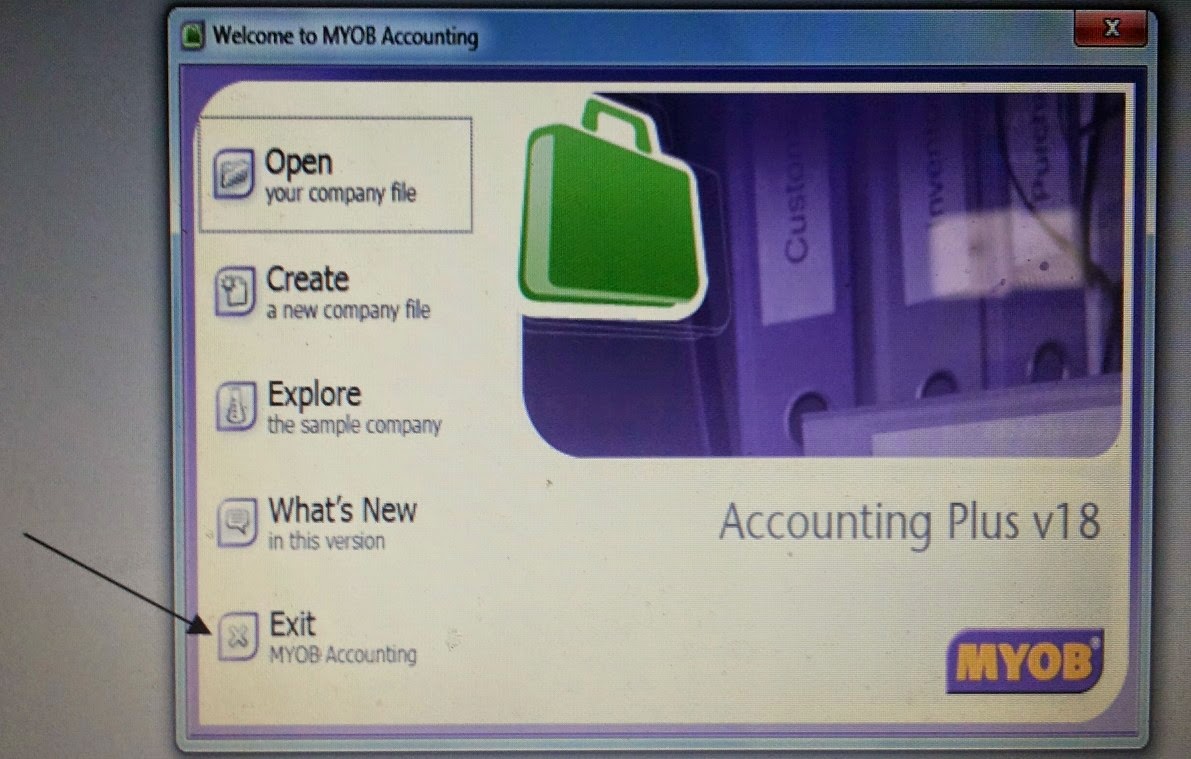 MYOB: Cara Menjalankan Aplikasi MYOB Accounting Plus v18 ED