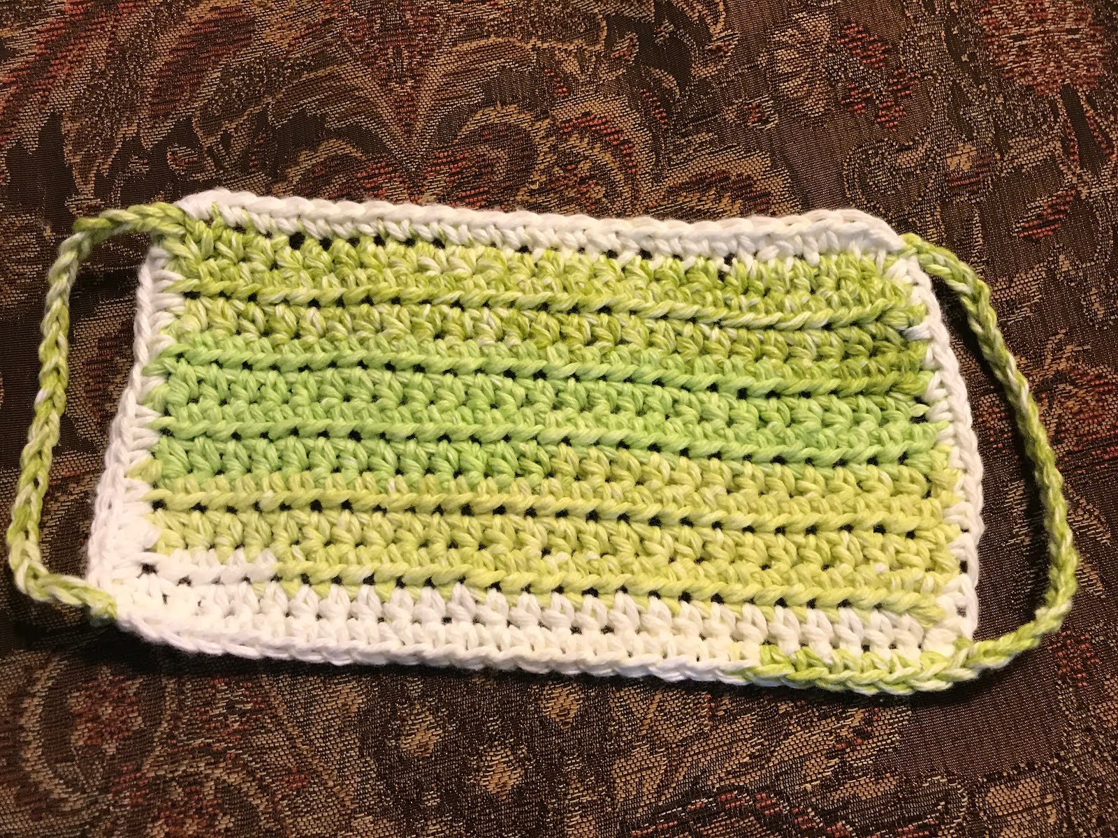 Make a Crochet Face Mask | Julie's Creative Lifestyle