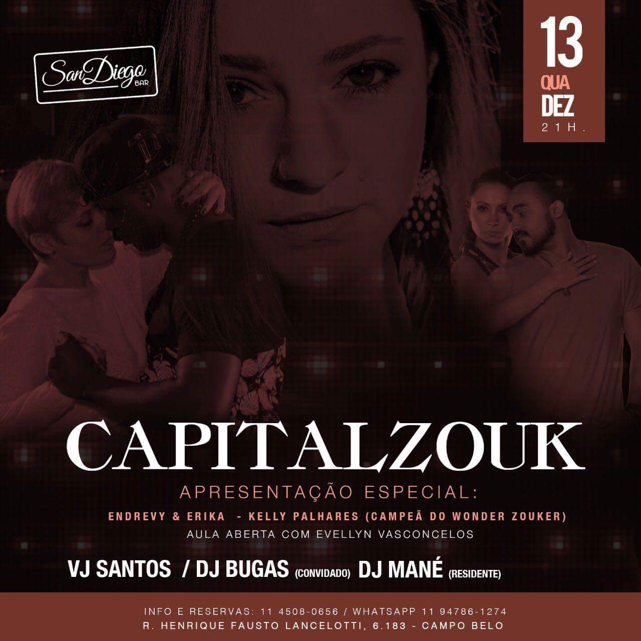 Dj Mané : QUARTA TEM DJ BUGAS VJ SANTOS COMO CONVIDADOS NO SAN DIEGO BAR