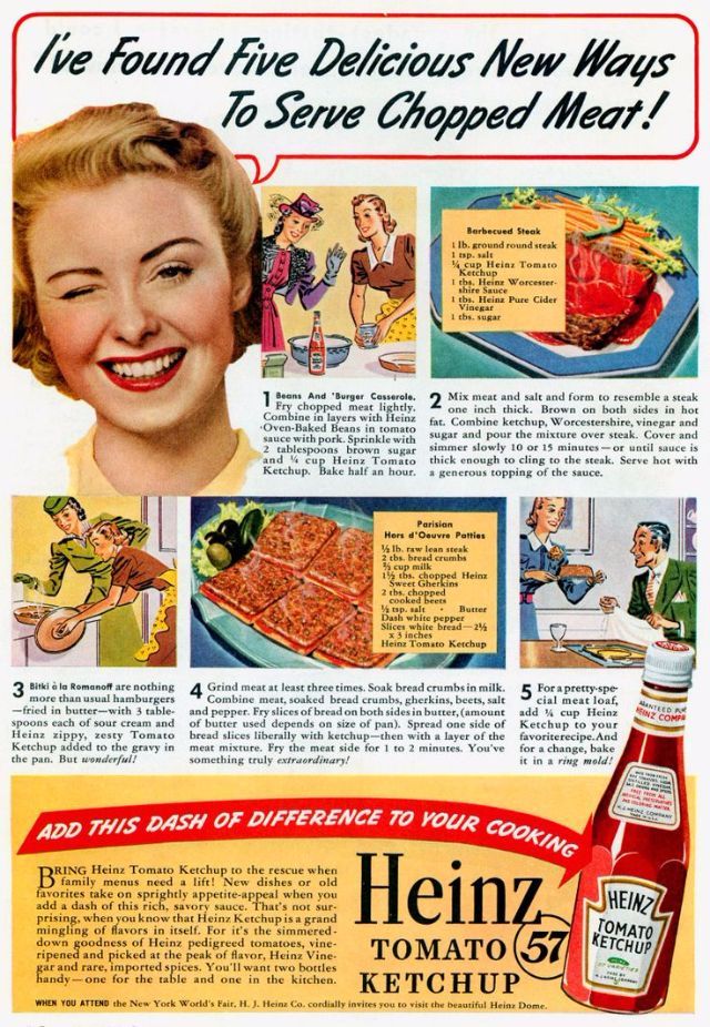 33 Bizarre And Totally Outrageous Vintage Food Ads That Would Never Run Today ~ Vintage Everyday