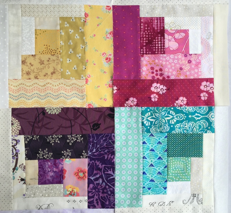 My Sew-Called Quilts: Oh Scrap! - Offset Scrappy Log Cabin Blocks