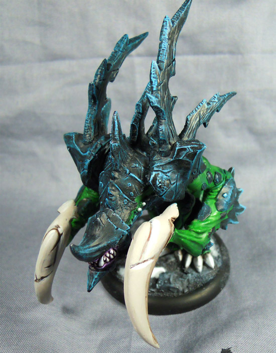5 Years of Paint: Legion of Everblight (5): Plastic Warbeast and Kallus