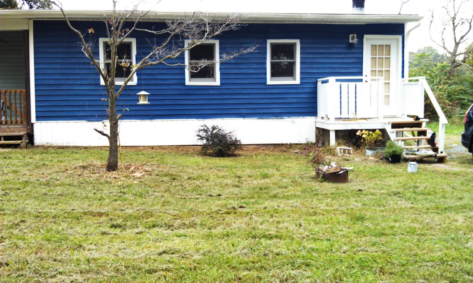 House and HomeGirl: Coat One in the Making of Cottage Indigo Blue