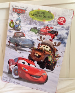 Dan the Pixar Fan: Cars 2: Christmas Chocolate Advent Calendar