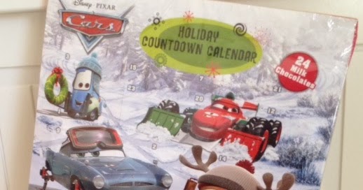 Dan the Pixar Fan: Cars 2: Christmas Chocolate Advent Calendar