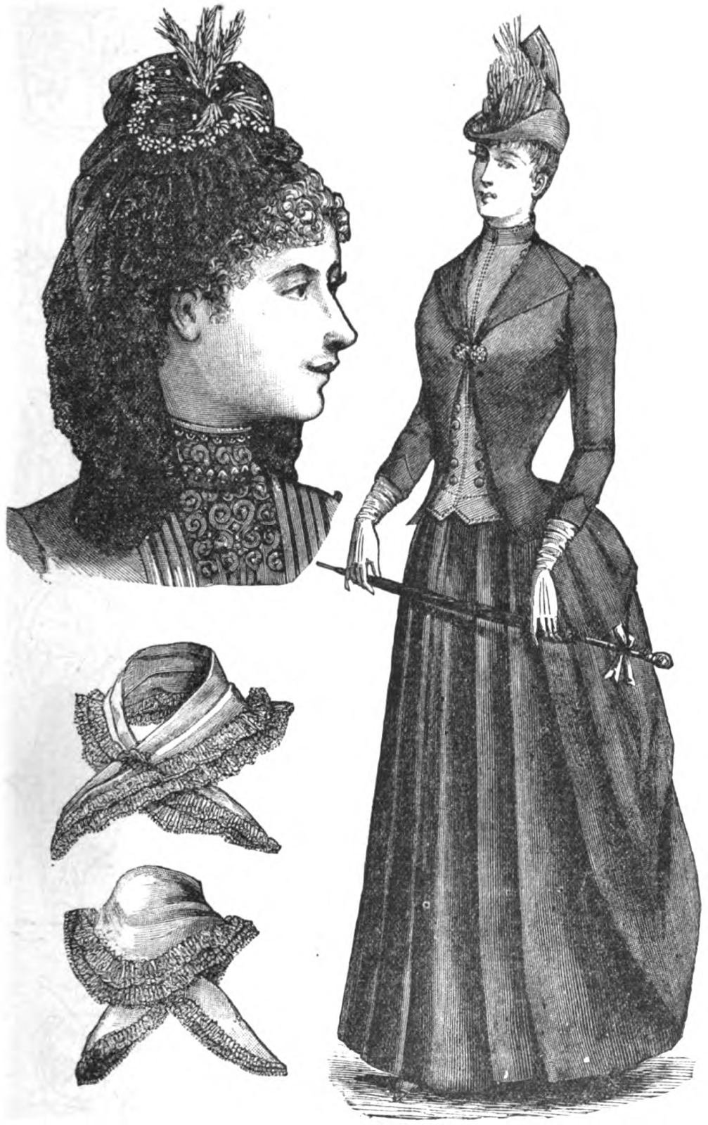 19th Century Historical Tidbits: 1889 Fashions