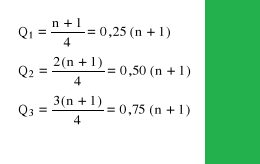 Recursos Matemáticos: Fórmulas de Cuartiles
