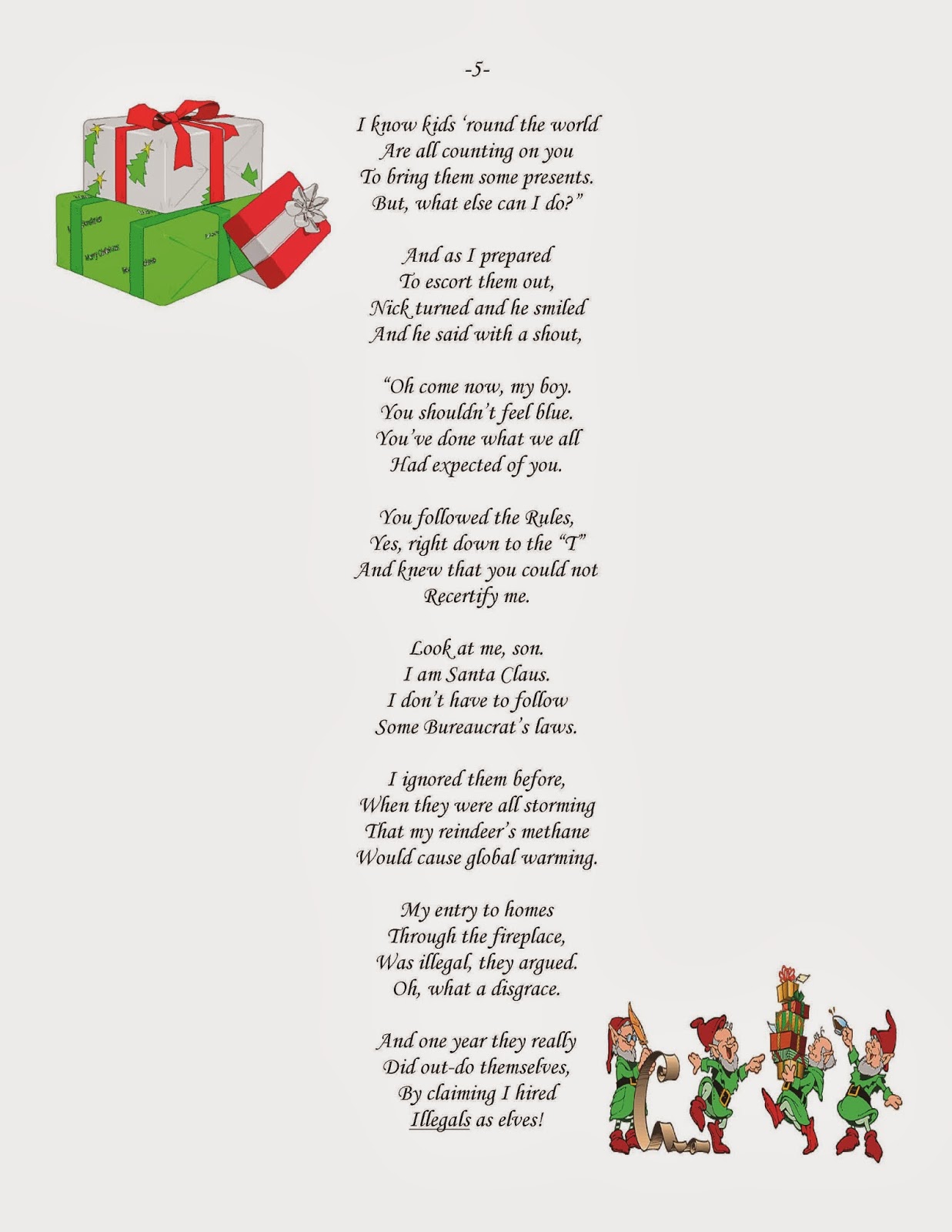 Workers' Compensation: D.O.T. Christmas Poem