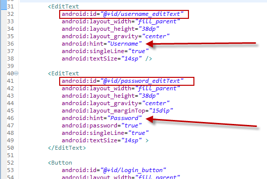 Nascent Android Text Hint
