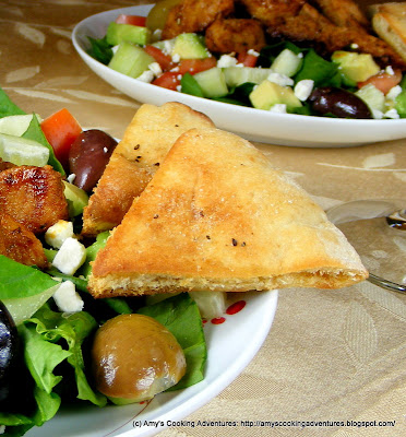 Toasted Pita Bread (Pita Chips)