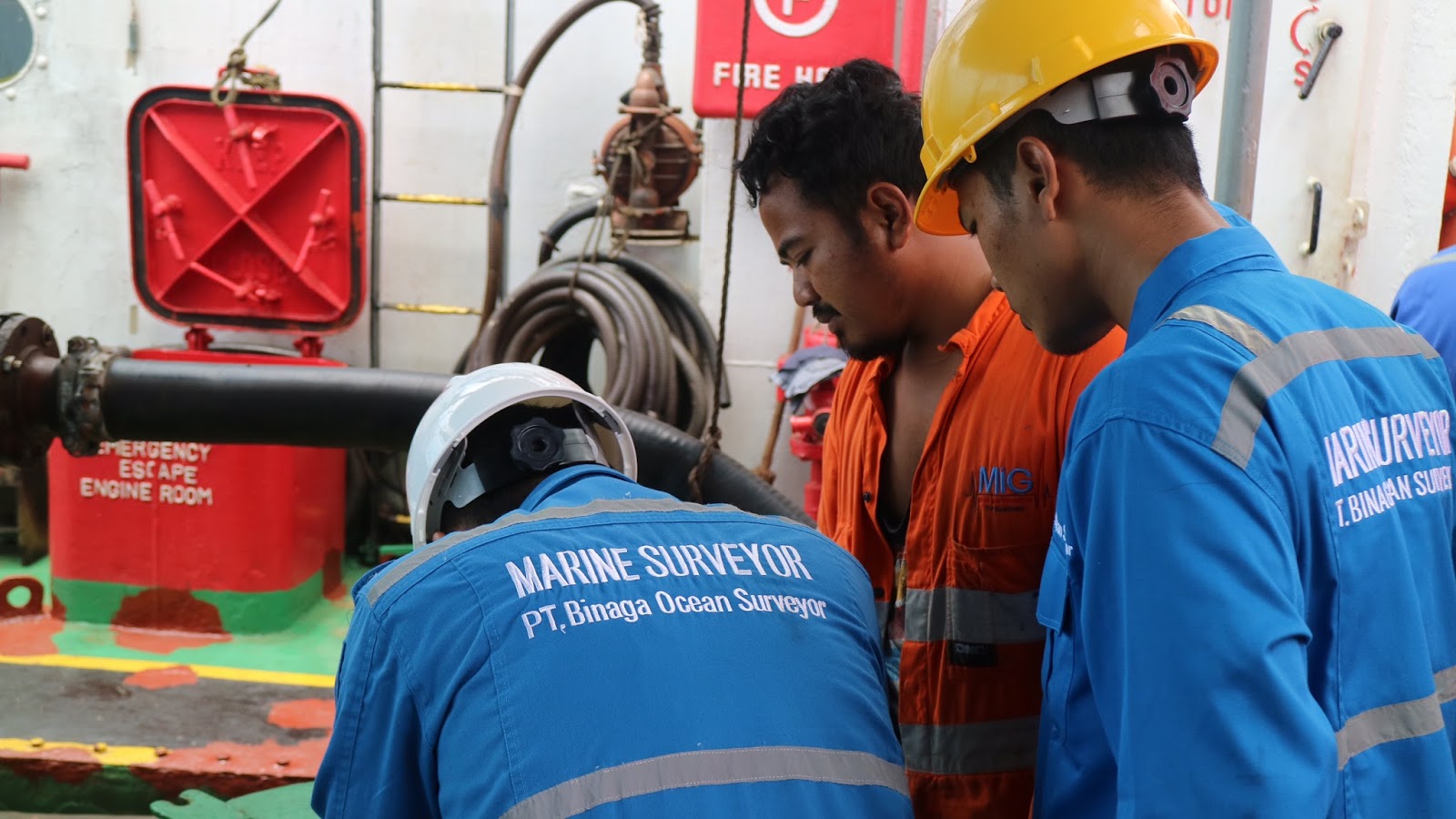 Bunker Survey Kapal Offshore Support Vessel OSV.MERMAID NUSANTARA ...