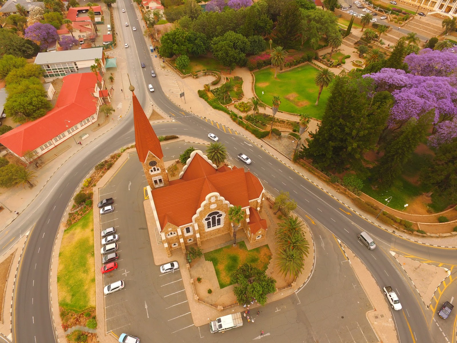 News from Southern Africa & Namibia: Namibia: Tour of Christuskirche in ...
