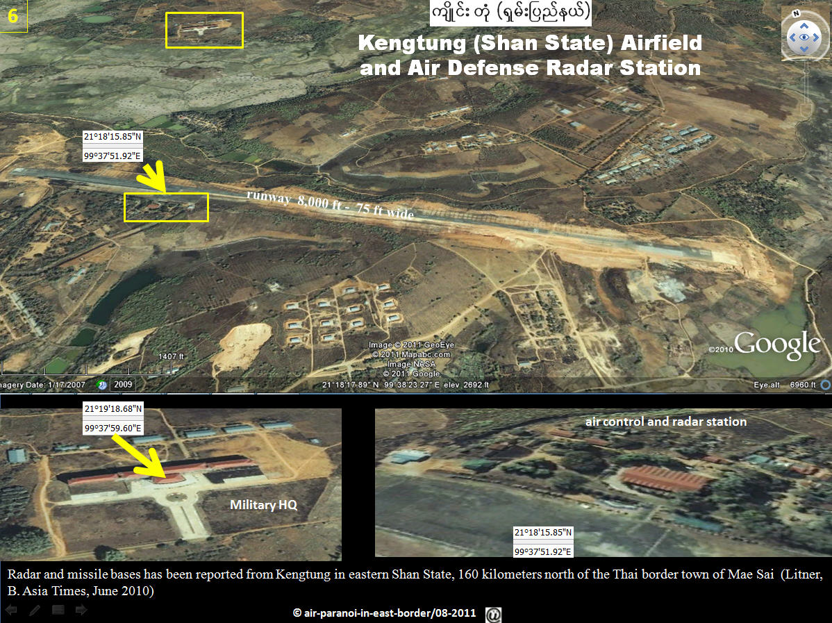If ... NO FLY ZONE over Burma/Myanmar: Airfields/Airbases will be the ...