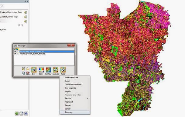 How to Calculate Clutter based on Poligon Per square km pada Mapinfo ...