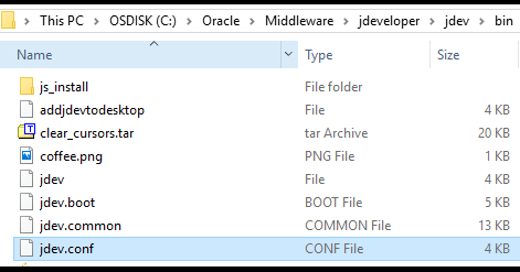 The Cool Fox: Fix java.lang.OutOfMemory Java Heap Space error in JDeveloper