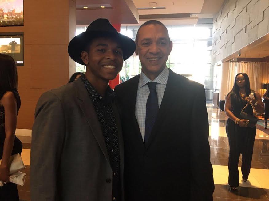 Photos of Ben Murray-Bruce and his family at the BET awards