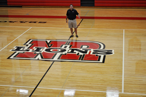 New Richmond High School Sports: NRHS Gym gets makeover