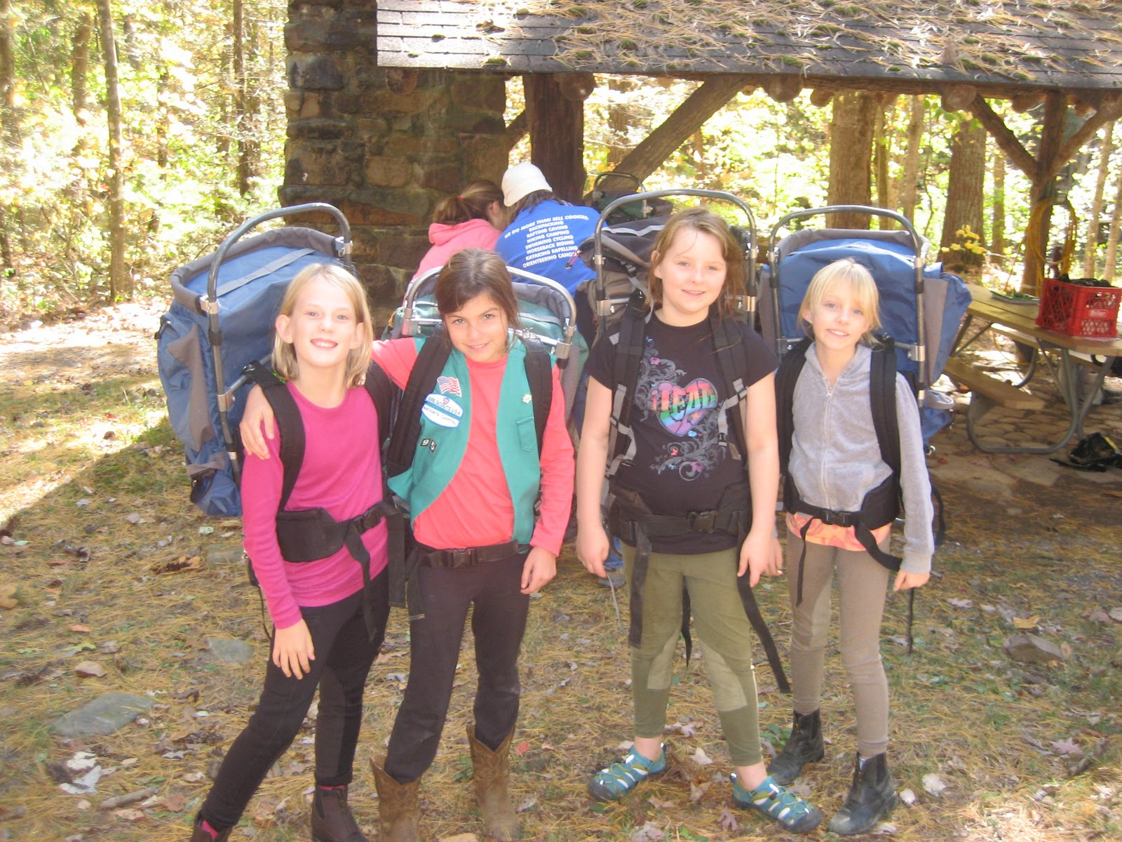 Girl Scouts: Fall Camping at Camp May Flather- 2011