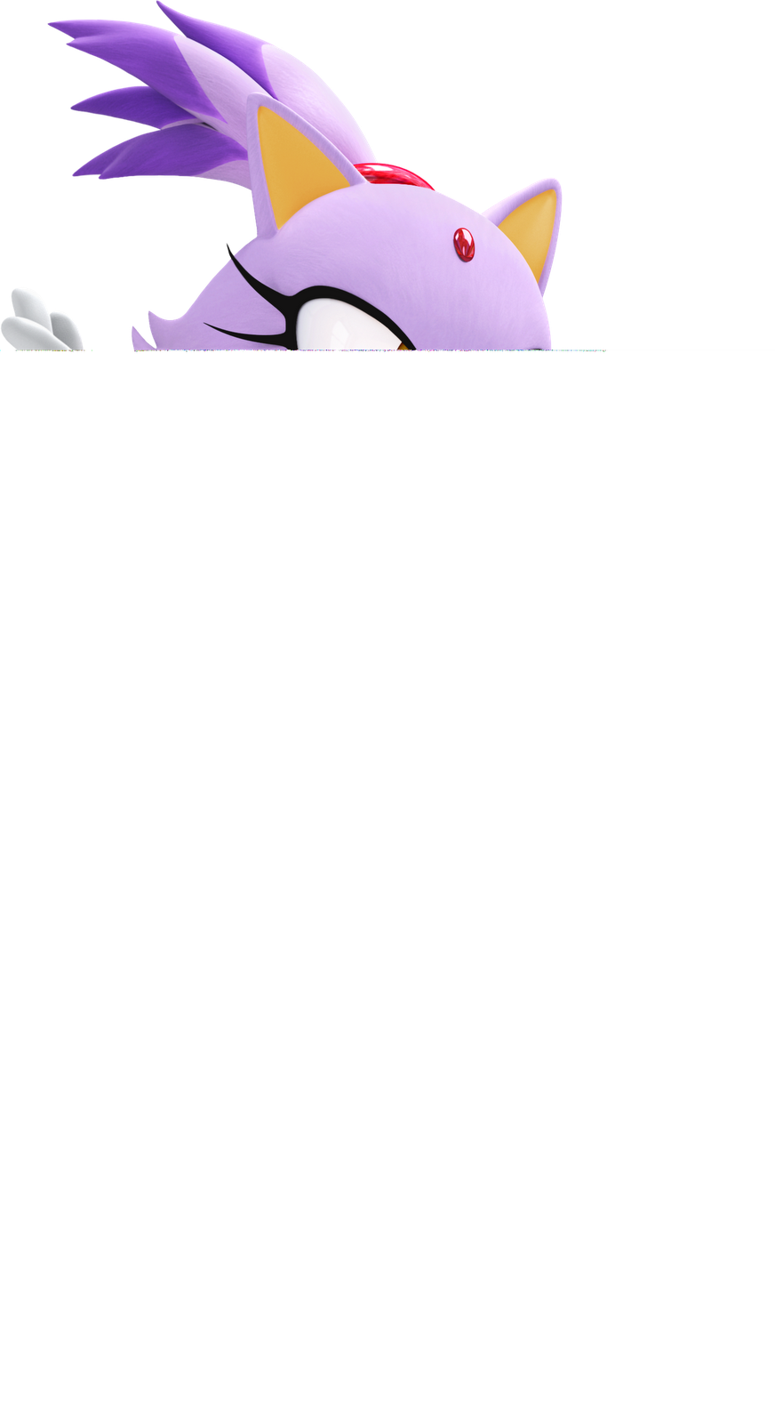 Sonic Character Collection: Blaze The Cat Story And Pictures