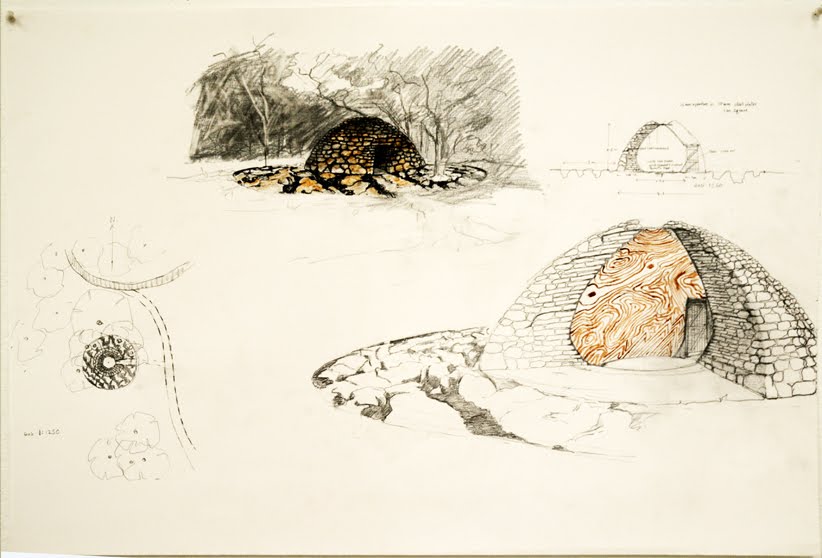 Chris Drury - microcosm and macrocosm: Layers of Time and Waves of Events