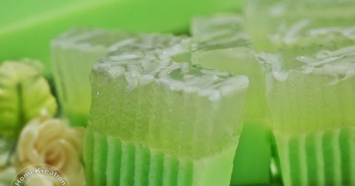 HomeKreation - Kitchen Corner: Agar-Agar Kelapa Muda (Young Coconut Jelly)