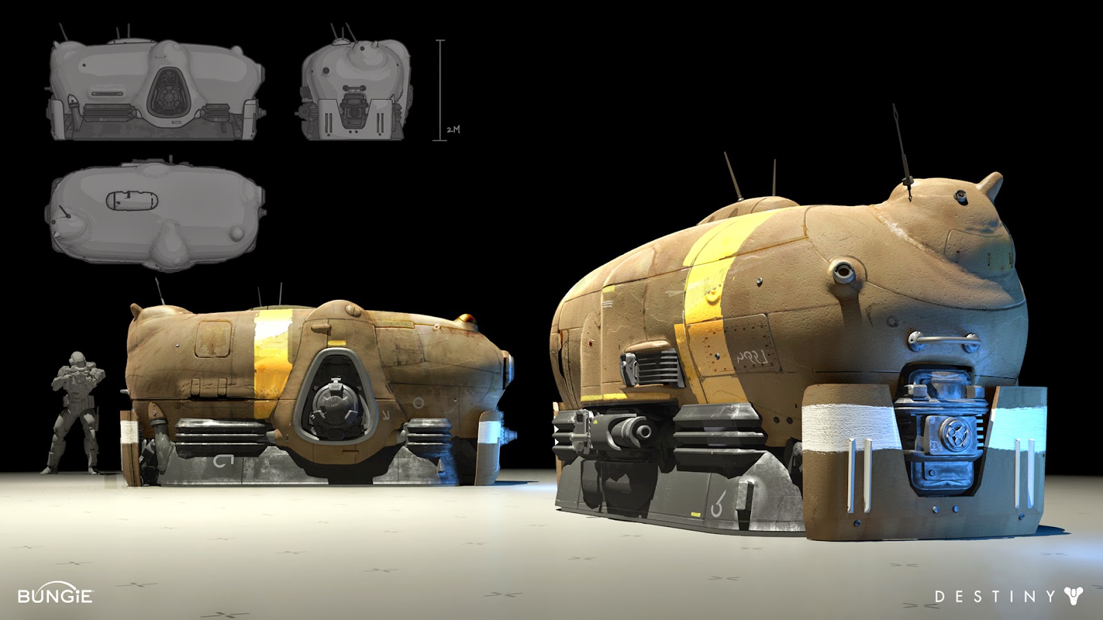 dorje: Destiny: Fallen Props