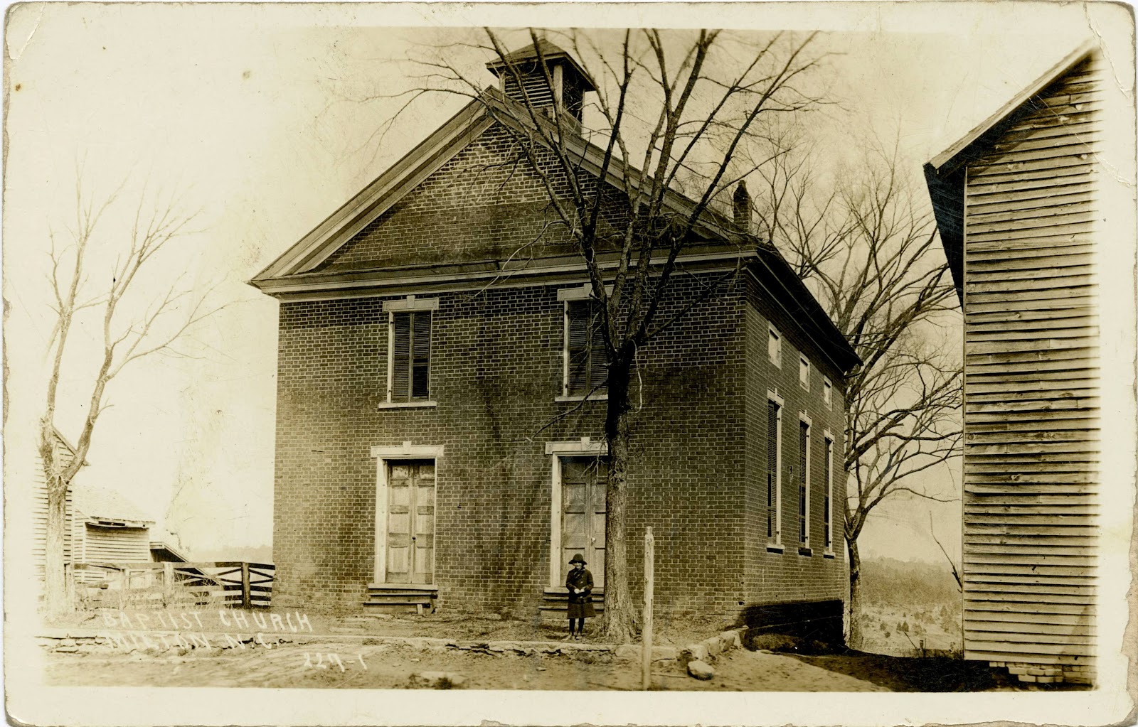Caswell County North Carolina: Milton Baptist Church (Milton, North ...