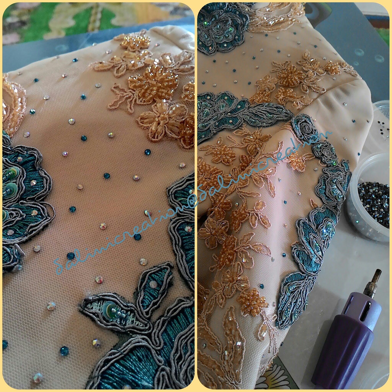 ~Dalini Creation~: ~ Sulaman Manik, Labuci , Kristal & Glass Pearls