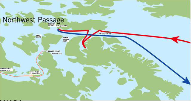 Sailing Around the World: The Bellot Strait