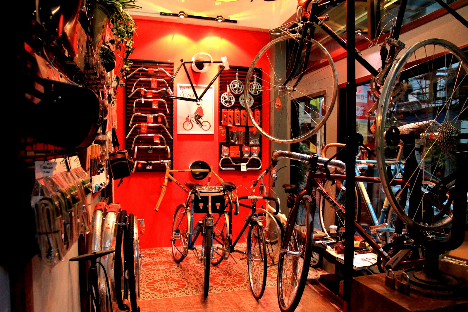 The Velo ORANGE Blog: Bike Cafe, a Cool New Shop in Thailand