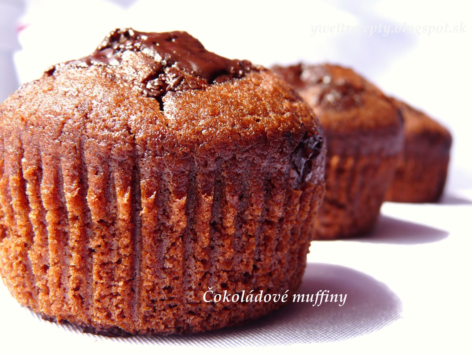 receptyywett : Čokoládové muffiny