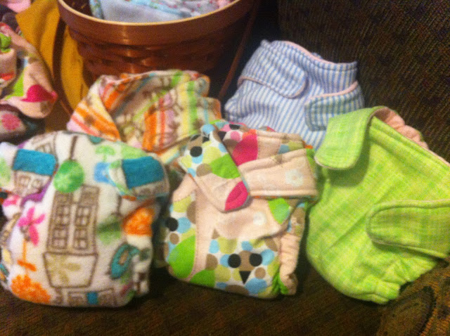 La Dolce Vita: My Homemade Newborn Cloth Diapers