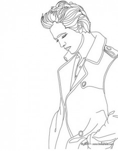 TwiNewClipsDawn: Colouring pages of Rob